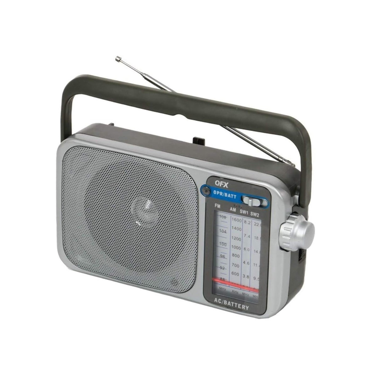 QFX 220 Volts AM/FM Shortwave Radio Retro Collection R-24 – Bondy Export