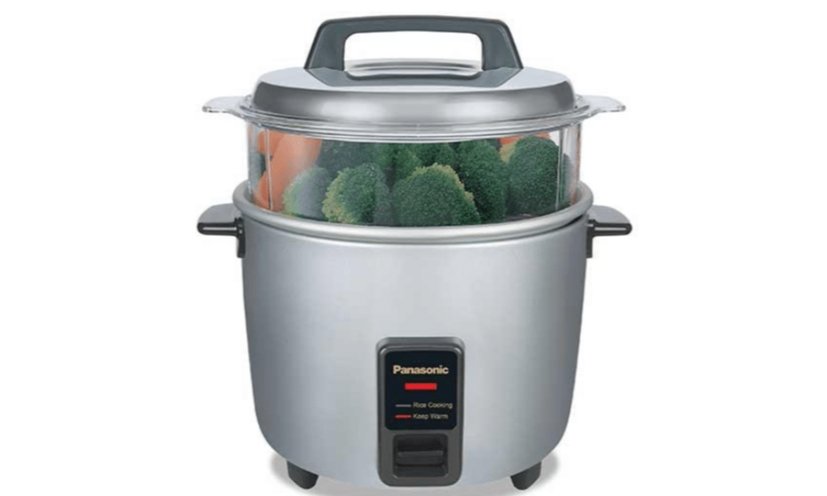 220 Volts Panasonic 1.8L Rice Cooker w/Separate Steamer Basket SR-W18G ...
